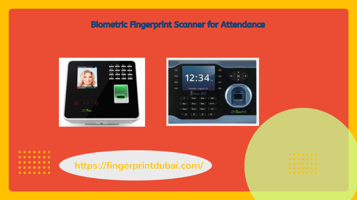 Biometric Fingerprint Scanner for Attendance